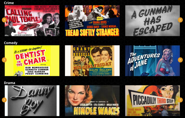 Talking Pictures TV now has a streaming movie service, TPTV Encore ...